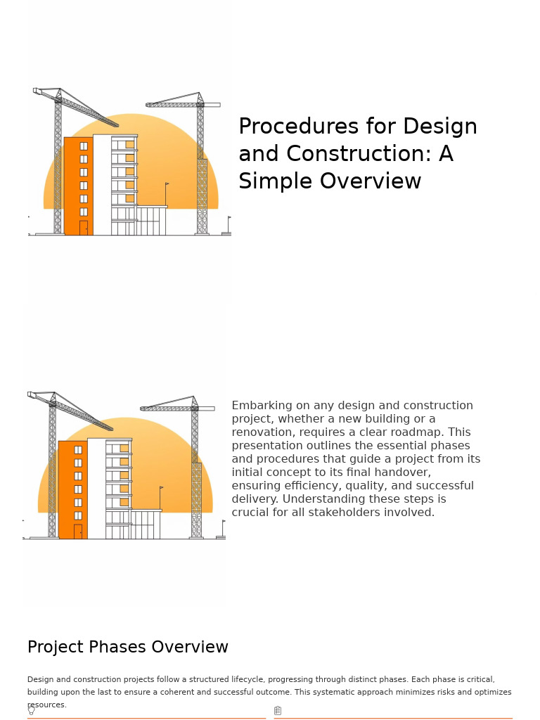 Design and Construction Procedures Guide | PDF | Construction ...