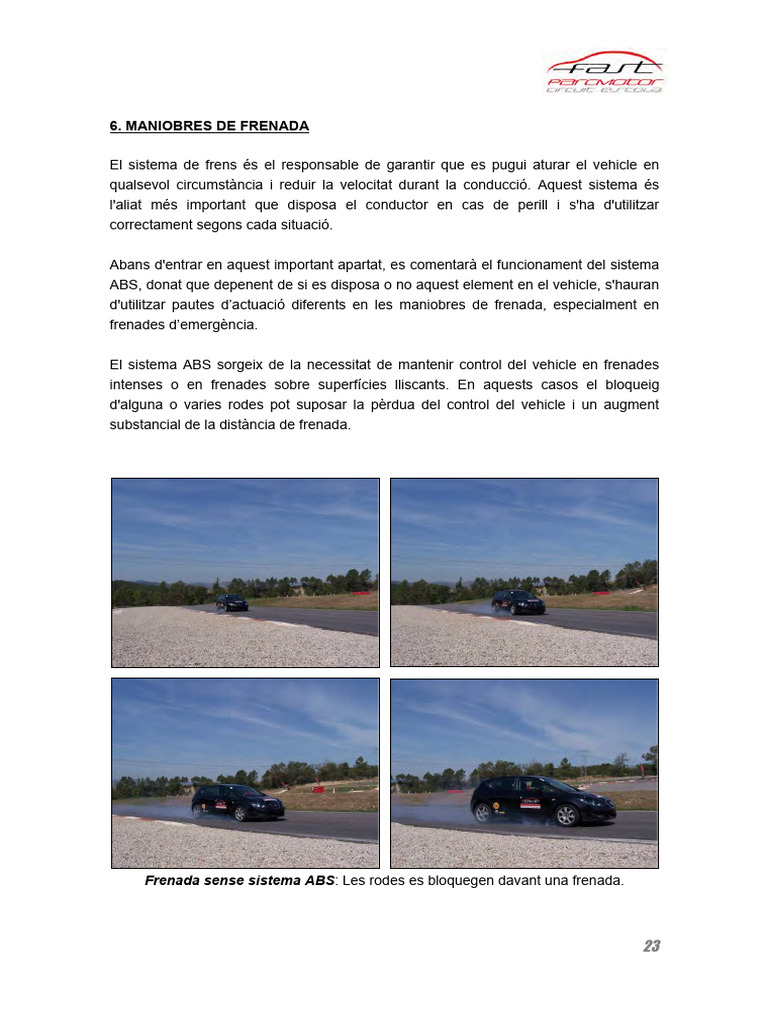 5 FAST Manual Frenada | PDF
