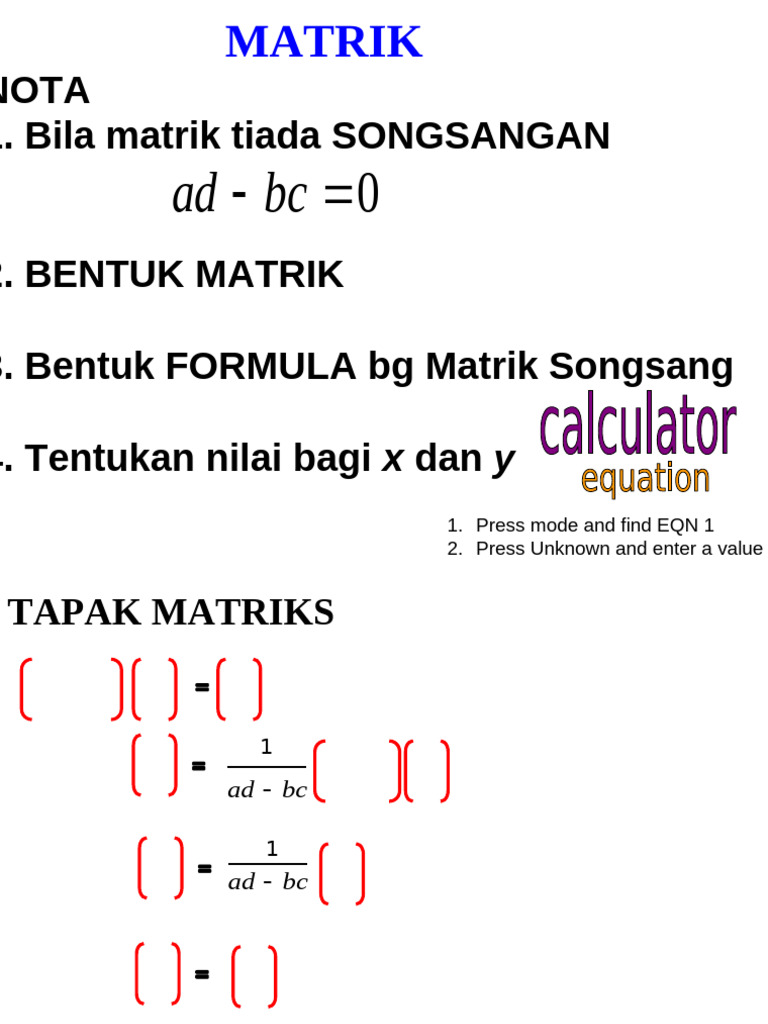 Modul Matriks | PDF