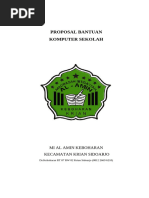 Contoh Proposal Komputer | PDF | Bisnis | Komputer