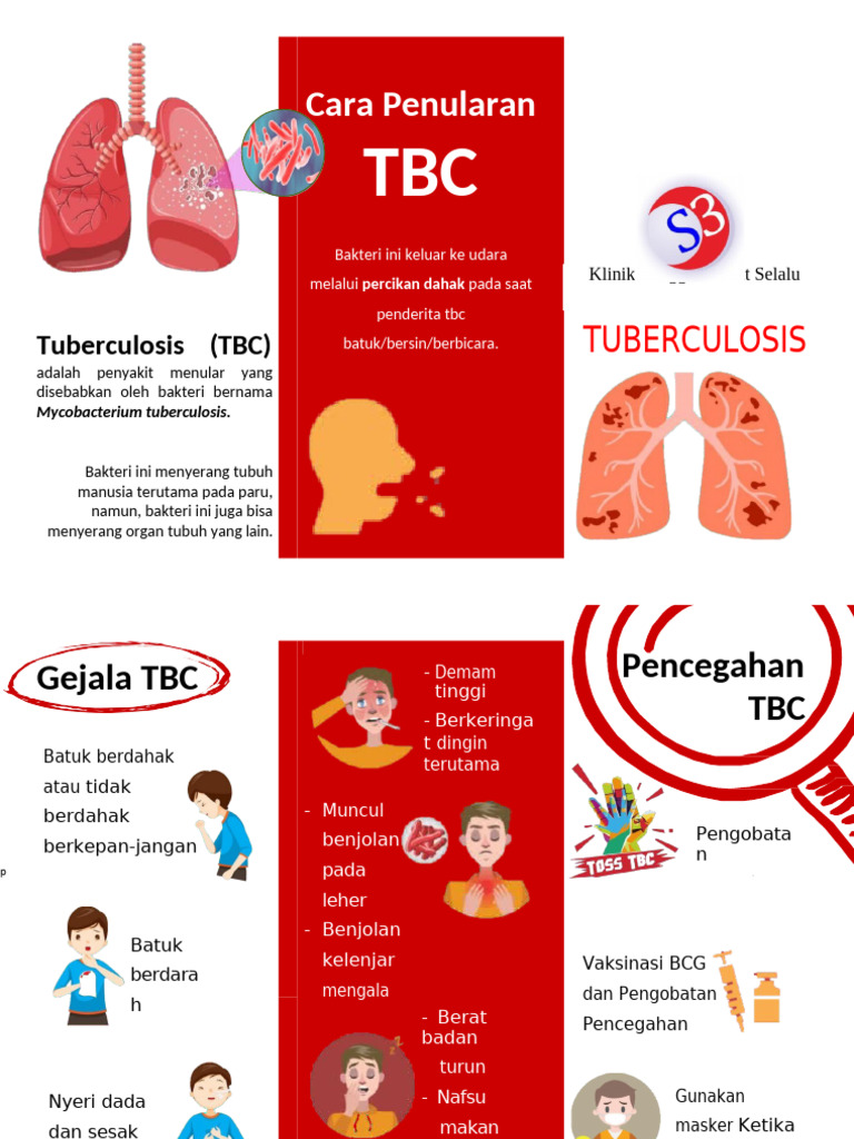 Leaflet Penyakit TBC | PDF