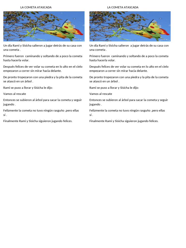 La Cometa Atascada | PDF
