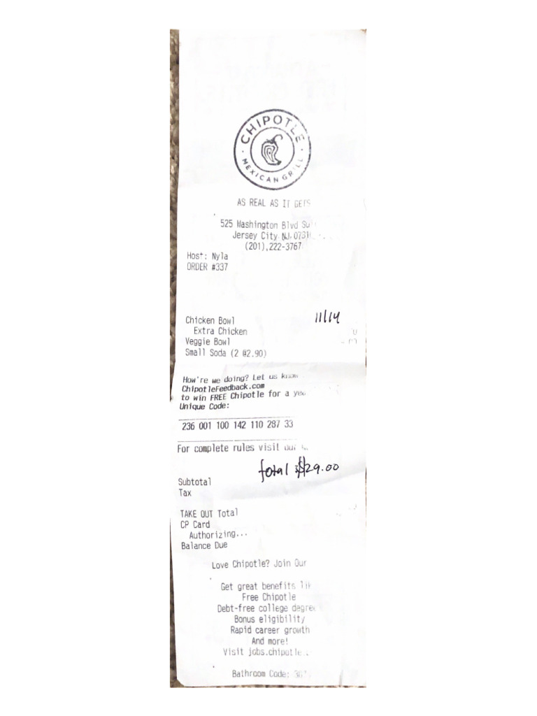 Chipotle | PDF