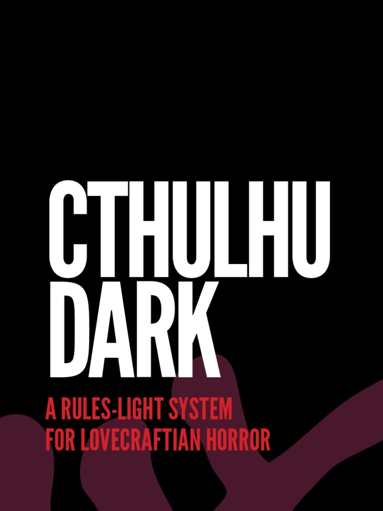 Cthulhu Dark | PDF | Dice | Leisure