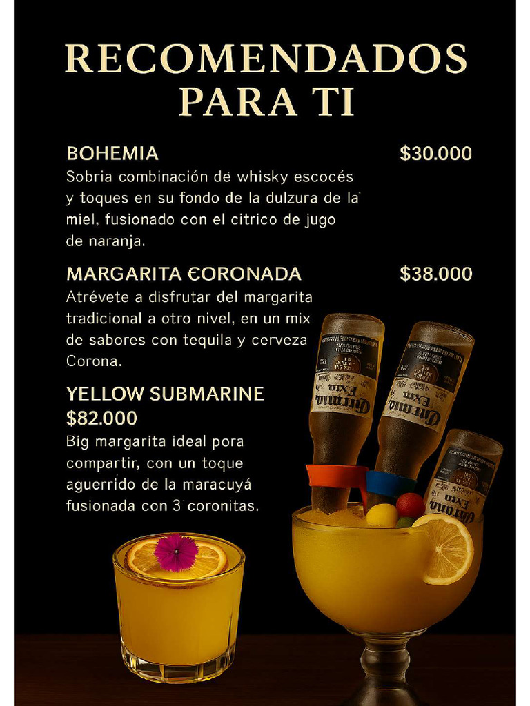 BEBIDAS | PDF