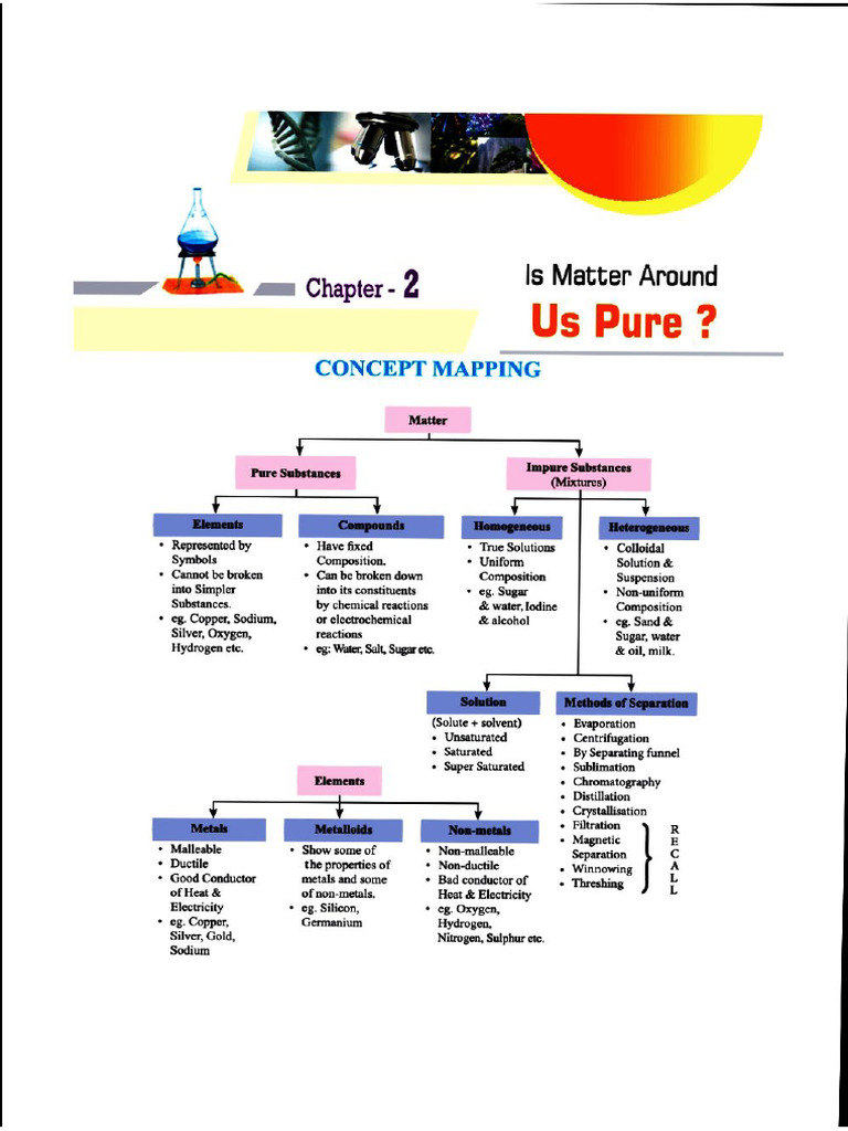Assignment - Is Matter Pure | PDF