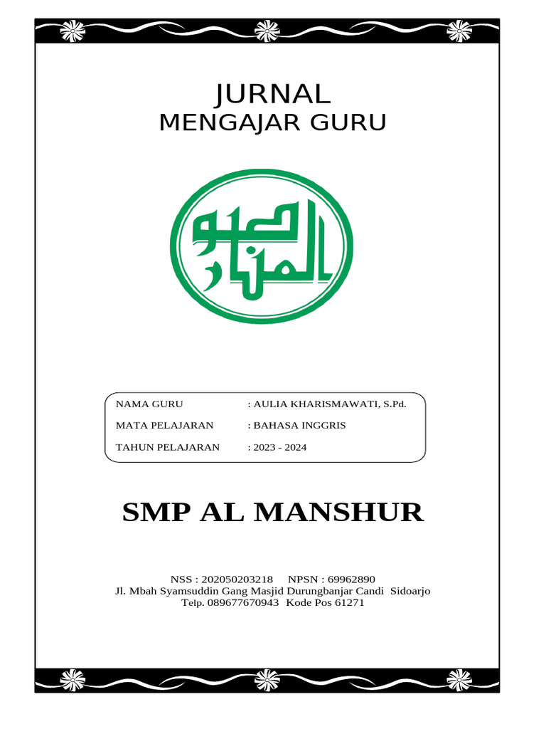 Cover Jurnal | PDF