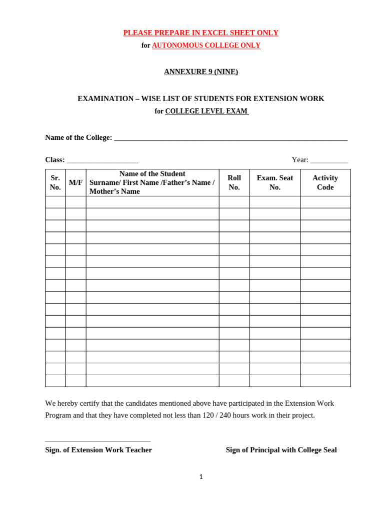 Annexure 9 | PDF