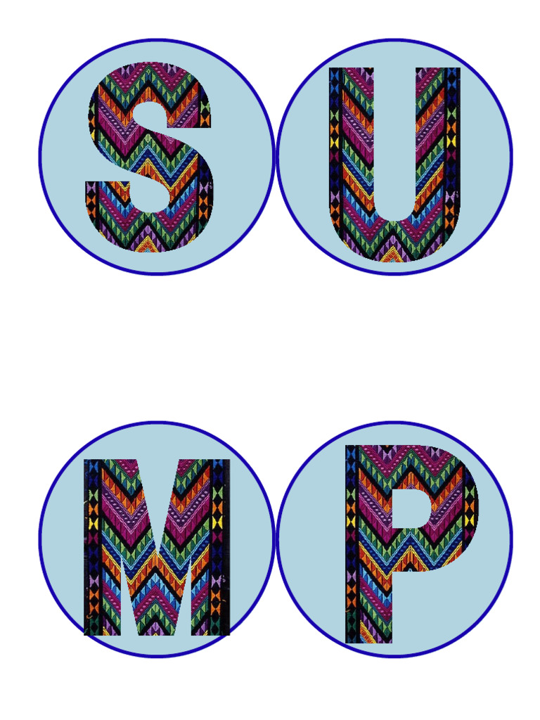 Alphabet Letters A-Z Circle Flashcards in Colorful Bold Style | PDF