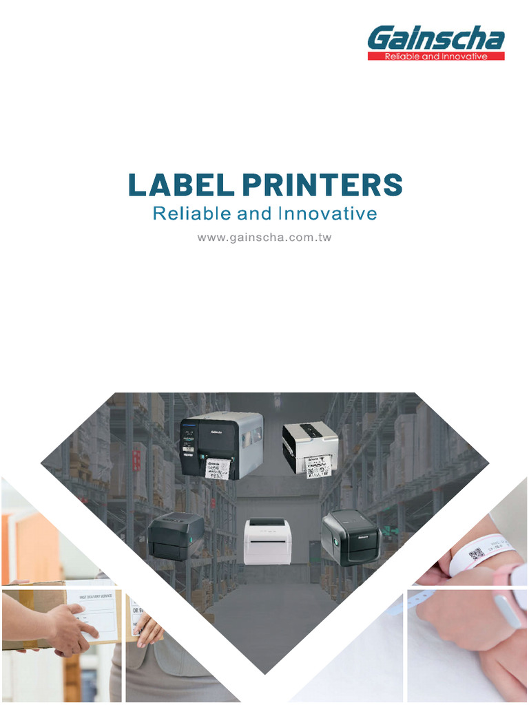 Gainscha Thermal Transfer Barcode Printer Catalog (En) | PDF