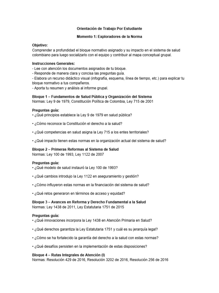 Orientación Trabajo Individual y Grupal Lineam Nales Dicortes5 | PDF