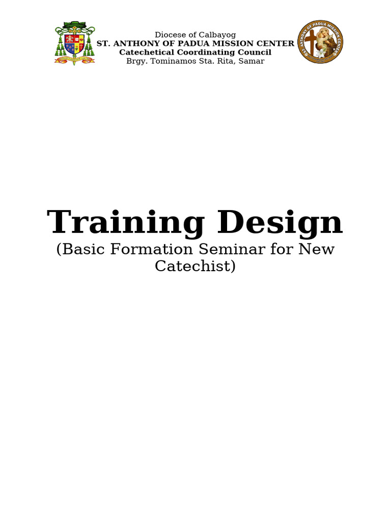 Basic Formation for New Catechists | PDF | Catechism | Christian Mission