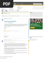 Functional Specification Sample | PDF | Business Process ...