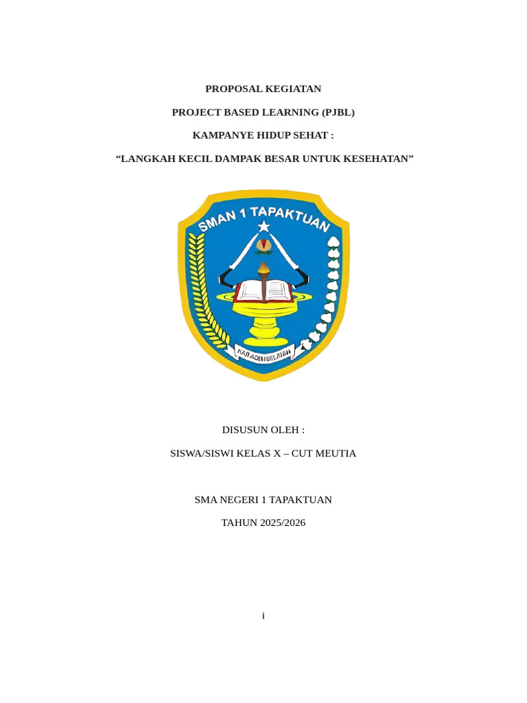 Surat Tanda Terima Proposal Kesehatan | PDF