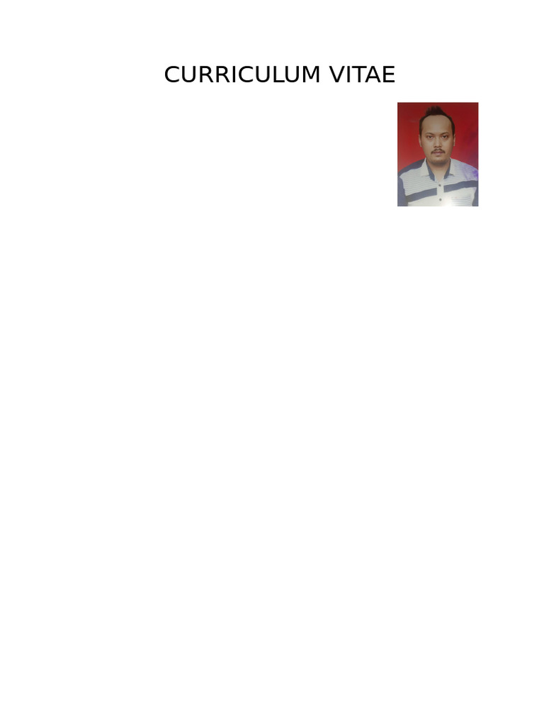 Curriculum Vitae | PDF