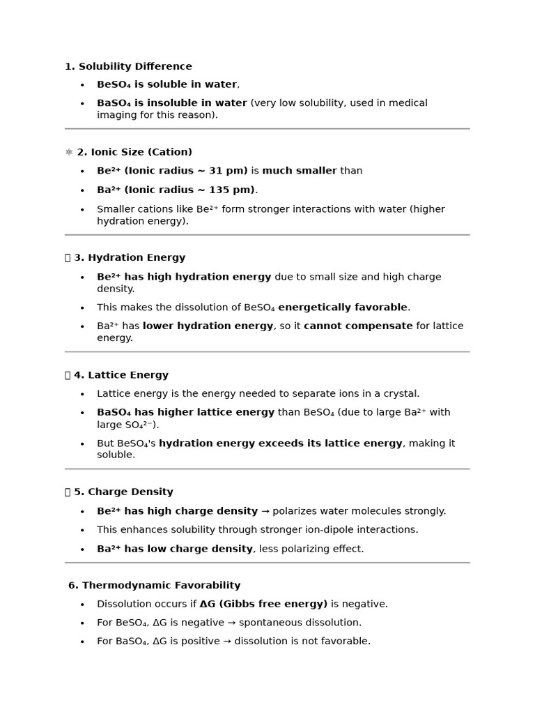 Lattice Energy and Hydration Energy | PDF | Ion | Ionic Bonding