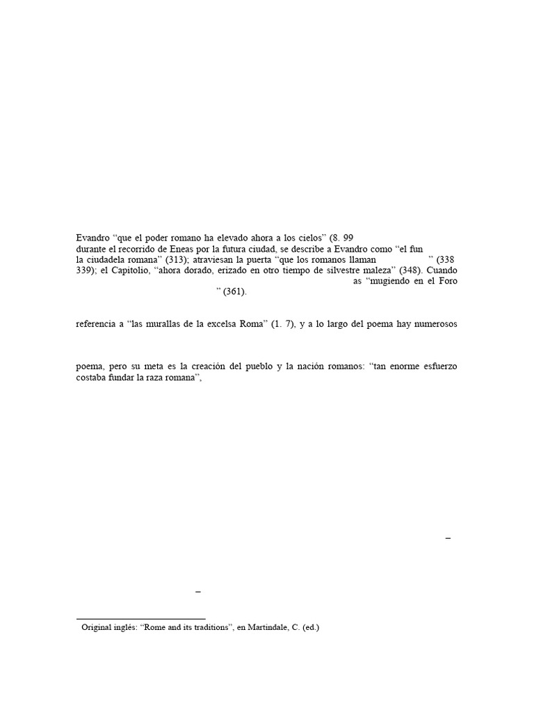 Zetzel, Roma y Sus Tradiciones | PDF | Eneas | Eneida