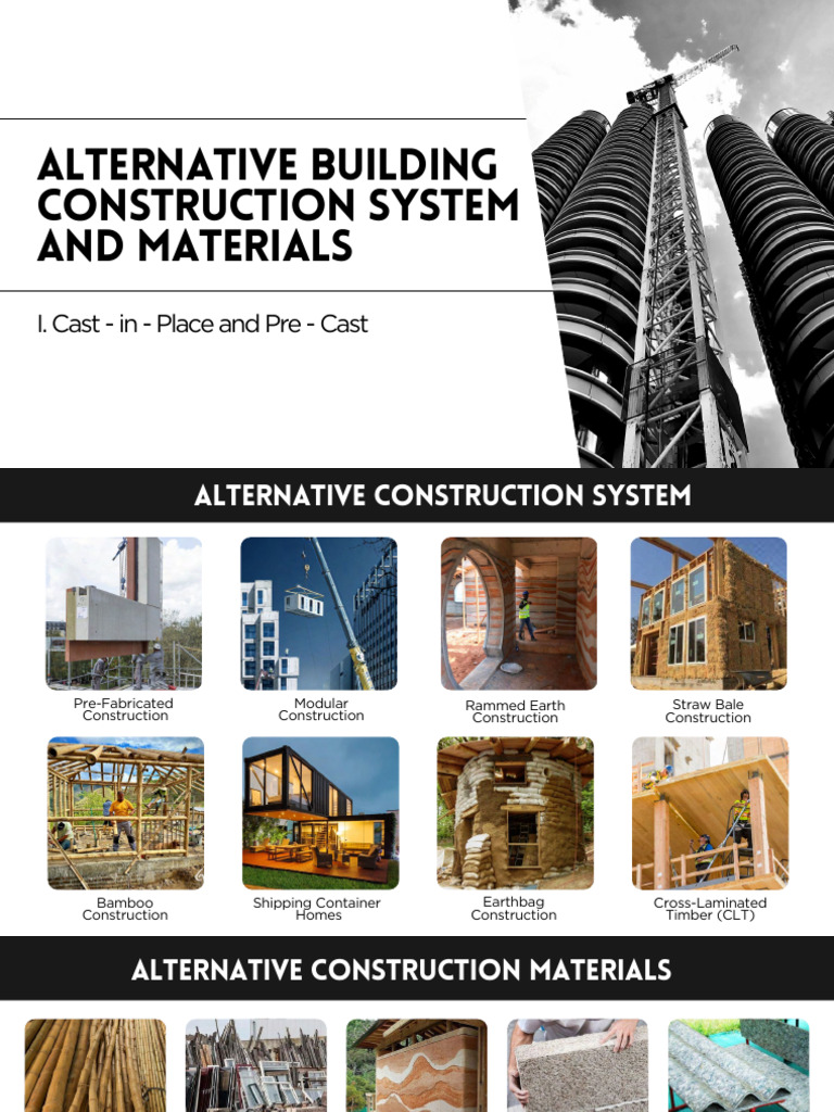 g1 - Cast in Place & Pre-Cast | PDF | Precast Concrete | Concrete