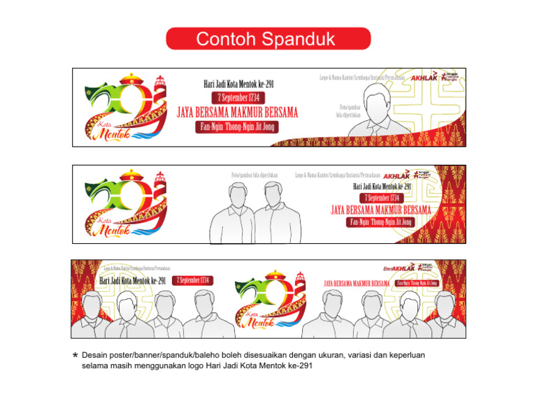 Contoh Penerapan Spanduk | PDF