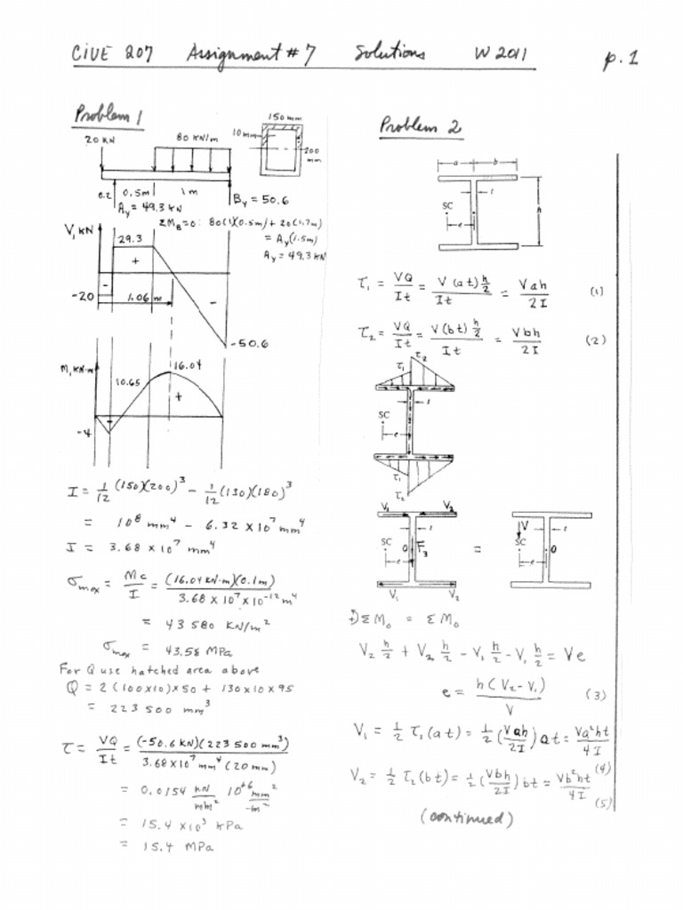 Solutions Problem Set 7 | PDF