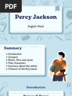 Symbolism in Percy Jackson | PDF | Rick Riordan