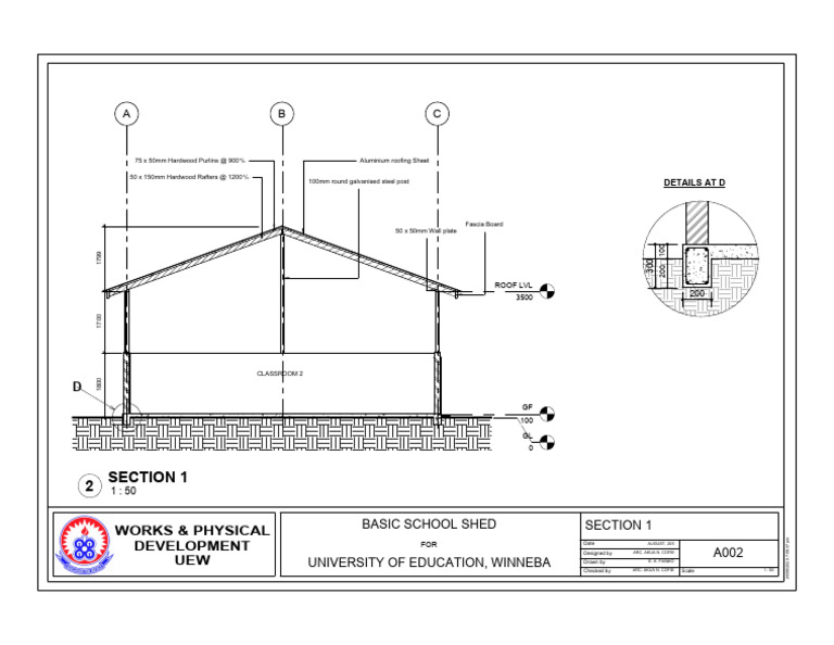 Basic SCH Shed Section 1 | PDF