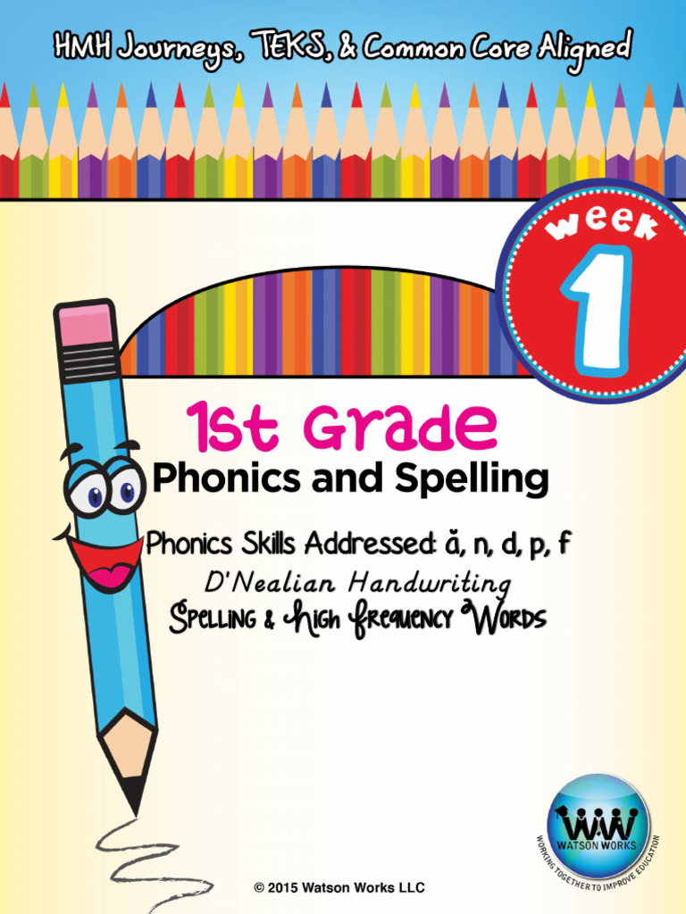 1st Grade Phonics & Spelling Curriculum | PDF | Phonics | Human ...