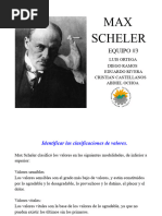 Escala de Valores Max Scheler | PDF