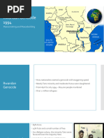 Rwanda's Hutu-Tutsi Ethnic Conflict Analysis | PDF | Hutu | Tutsi