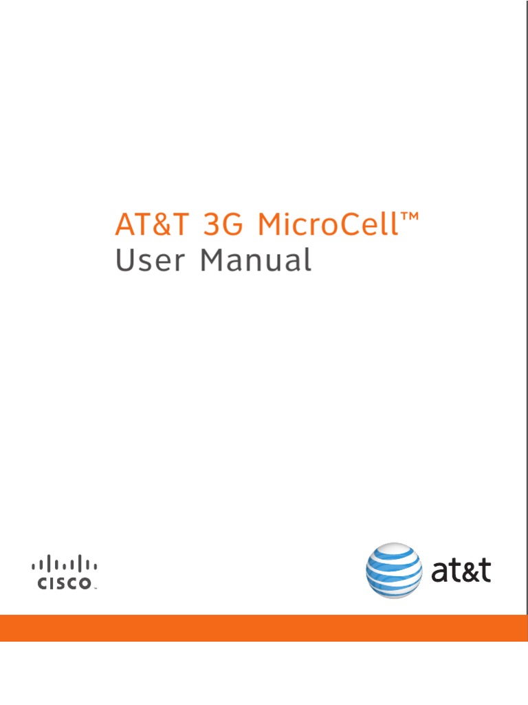ATT3GMicroCell UserManual | PDF | Wi Fi | At&T Mobility