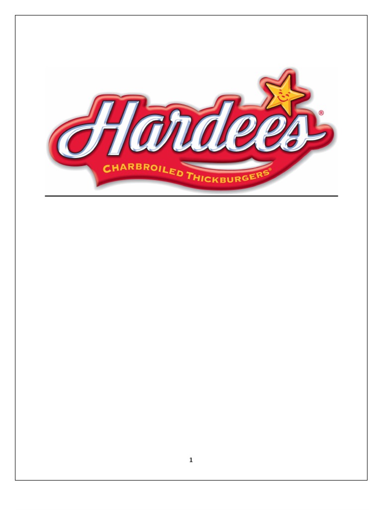 Hardees - Final | PDF | Fast Food Restaurants | Hamburgers