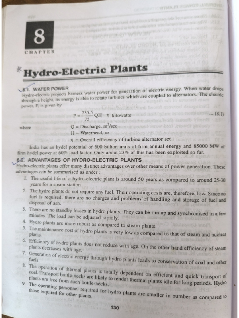 Hydro Electric Plant | PDF