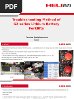 HELI DC15, DC18, DC20 Electric Pallet Jack Error Codes Manual ...