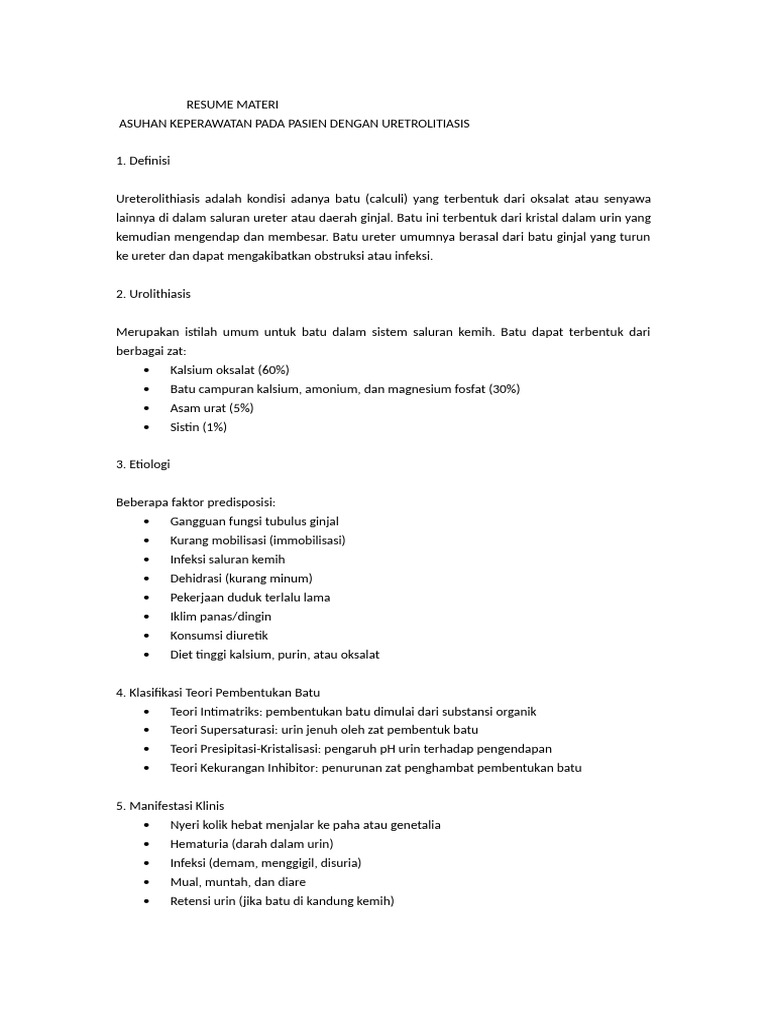 Resume Materi | PDF