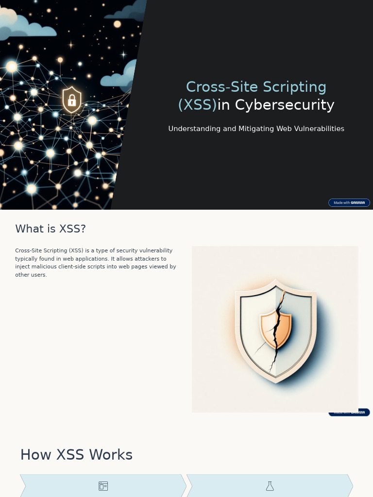 Cross-Site-Scripting-XSS-in-Cybersecurity - (1) (1) (Read-Only) | PDF | Http Cookie | Security