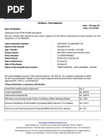 Star Health Claim Form Instructions | PDF