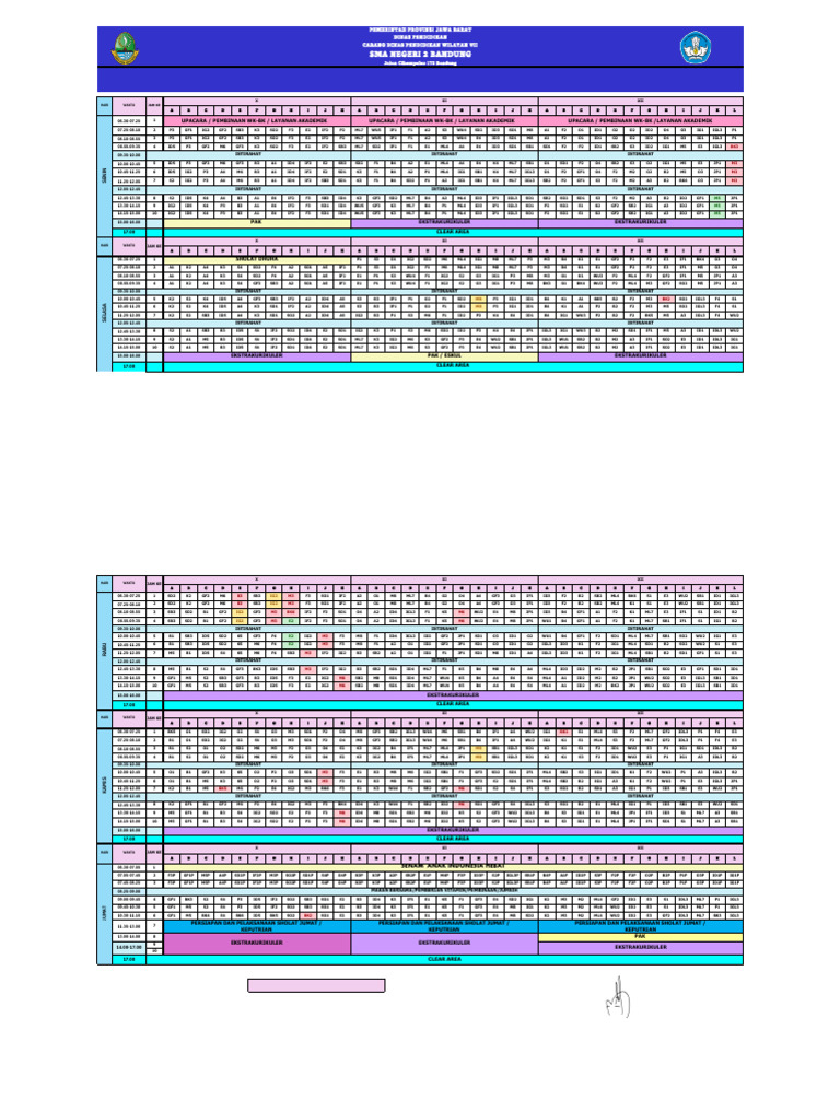 Jadwal KBM 1-19 Sept Rev | PDF