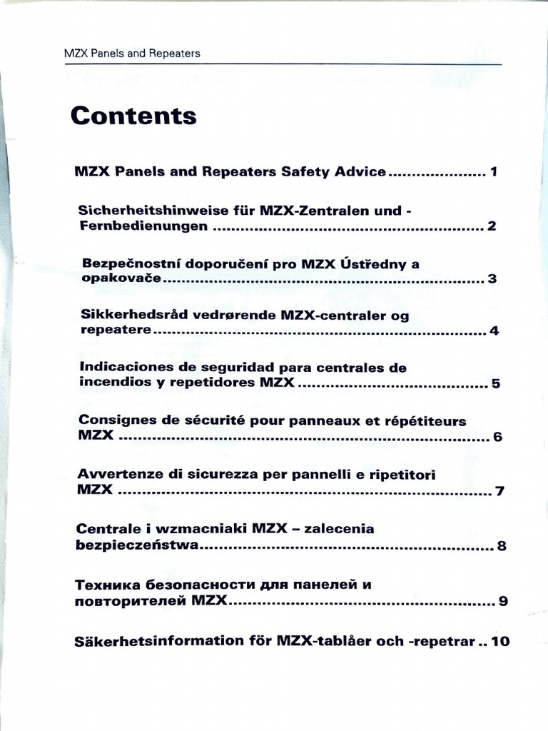 MX 4000 Panel | PDF | Mains Electricity | Fuse (Electrical)