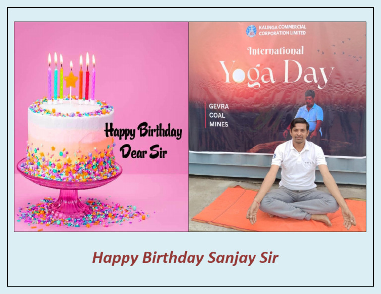 Happy Birthday Sanjay Sir | PDF