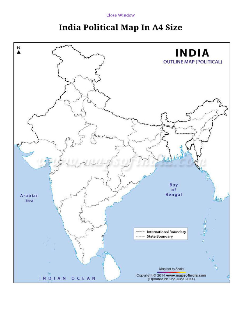 Indian Map | PDF