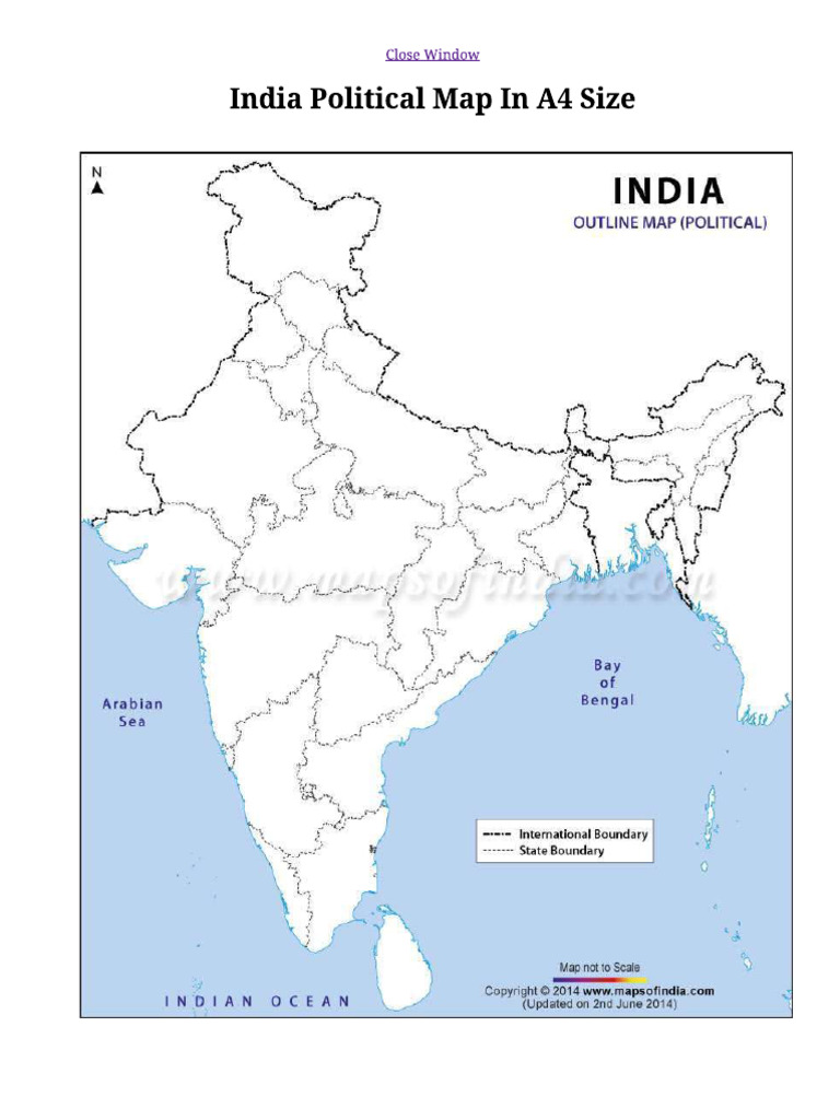 Indian Map | PDF