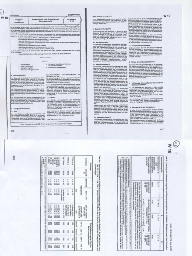 Ad 2000 W10 | PDF