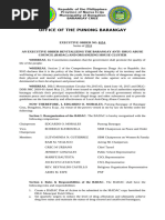 Executive Order No. 008 S. 2024 - Revitalizing The Barangay Anti - Drug ...