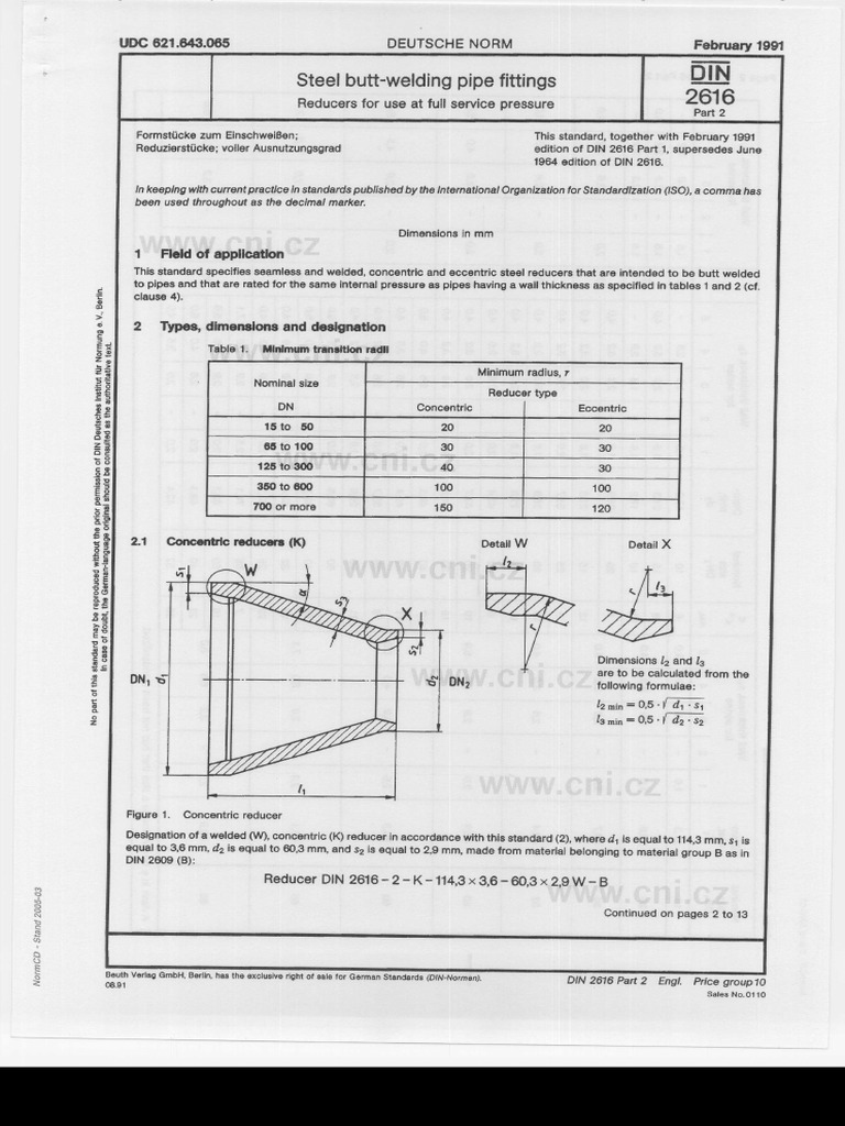 Din 2616-2 | PDF