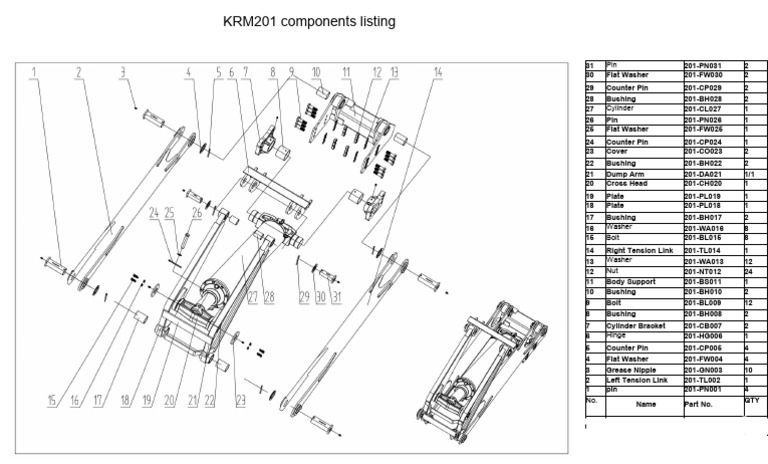 5 - KRM201 Components List | PDF