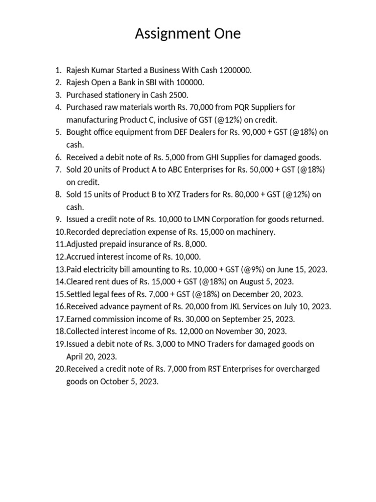 Business Transactions and Financial Records | PDF