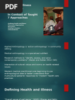 Kleinman's Explanatory Model of Illness | PDF | Mental Disorder ...