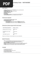 Motorcraft Battery Specification Chart | PDF
