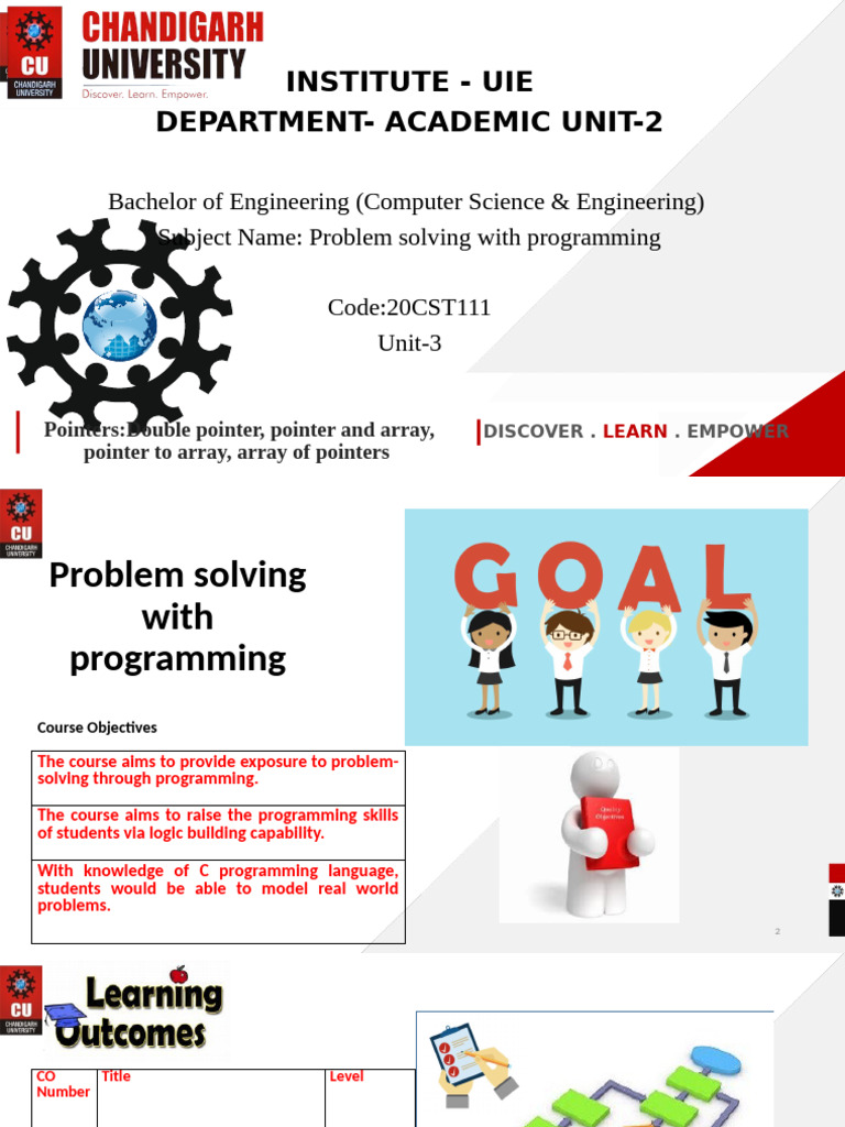 Chapter 7 Pointers Part 2 | PDF | Pointer (Computer Programming) | Integer (Computer Science)