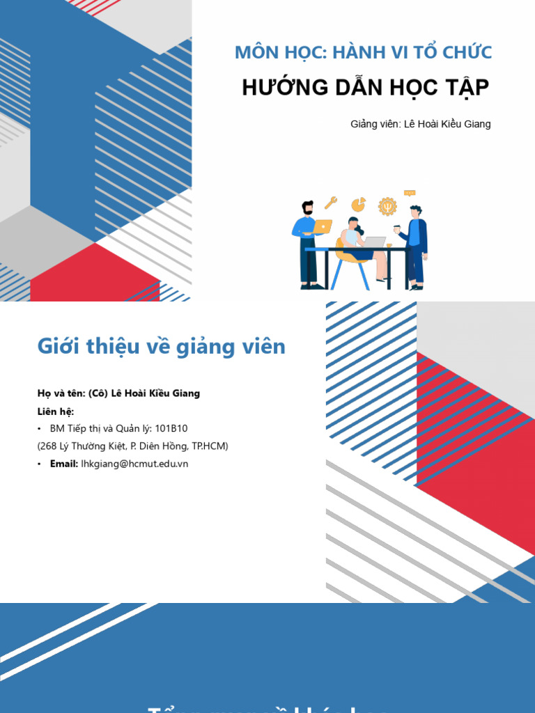 Huong Dan Mon Hanh Vi To Chuc Hk251 | PDF